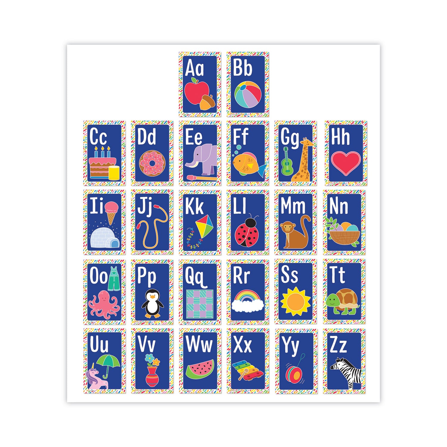 Mini Posters, Alphabet, 26 Mini Posters by Carson-Dellosa Education ...