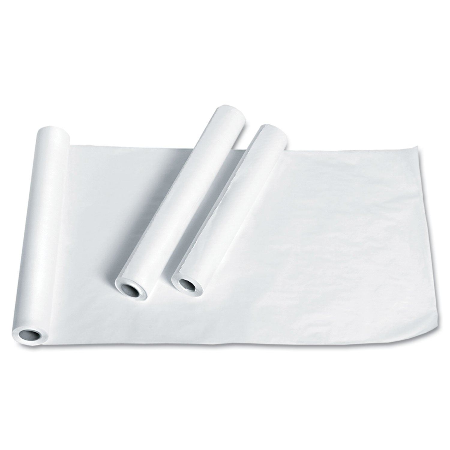 Exam Table Paper, Deluxe Smooth, 18" x 225 ft, White, 12 Rolls/Carton ...