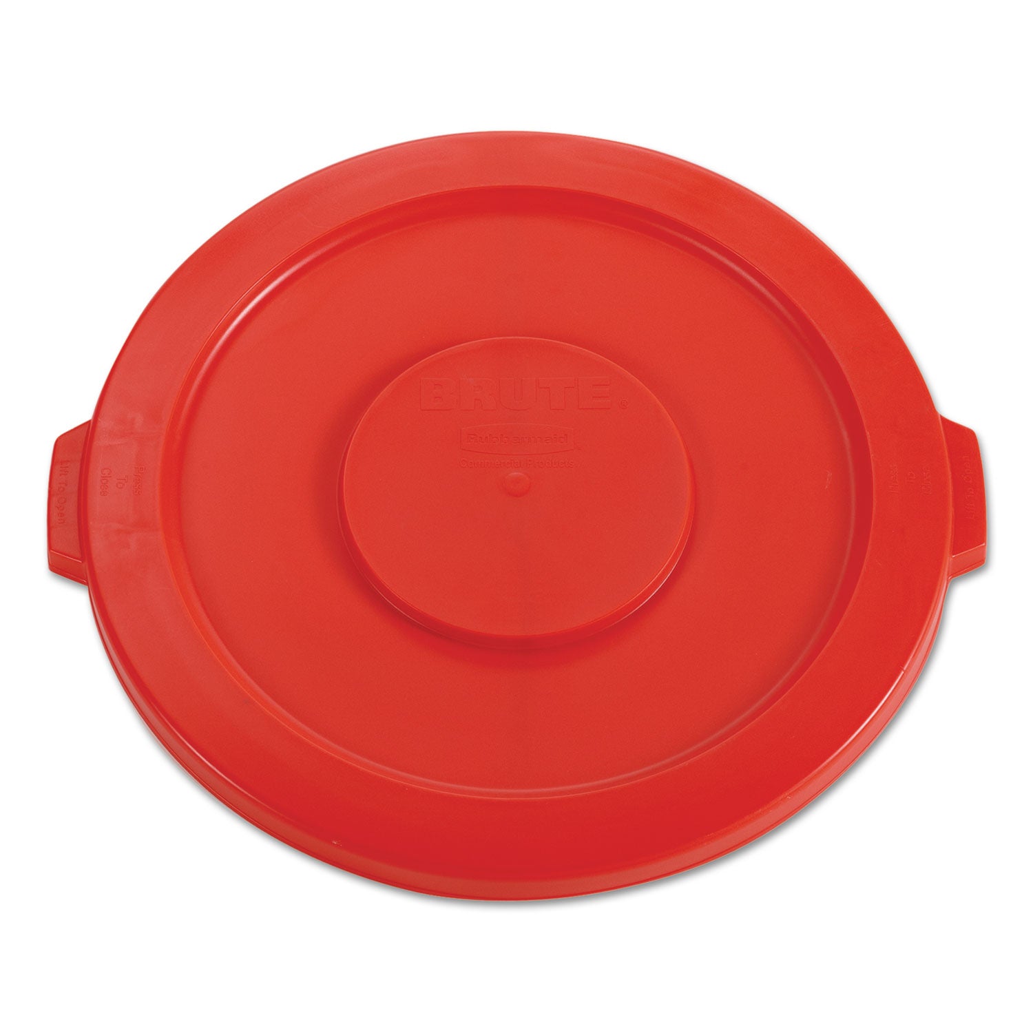 Round Flat Top Lid, for 32 gal Round BRUTE Containers, 22.25" Diameter ...