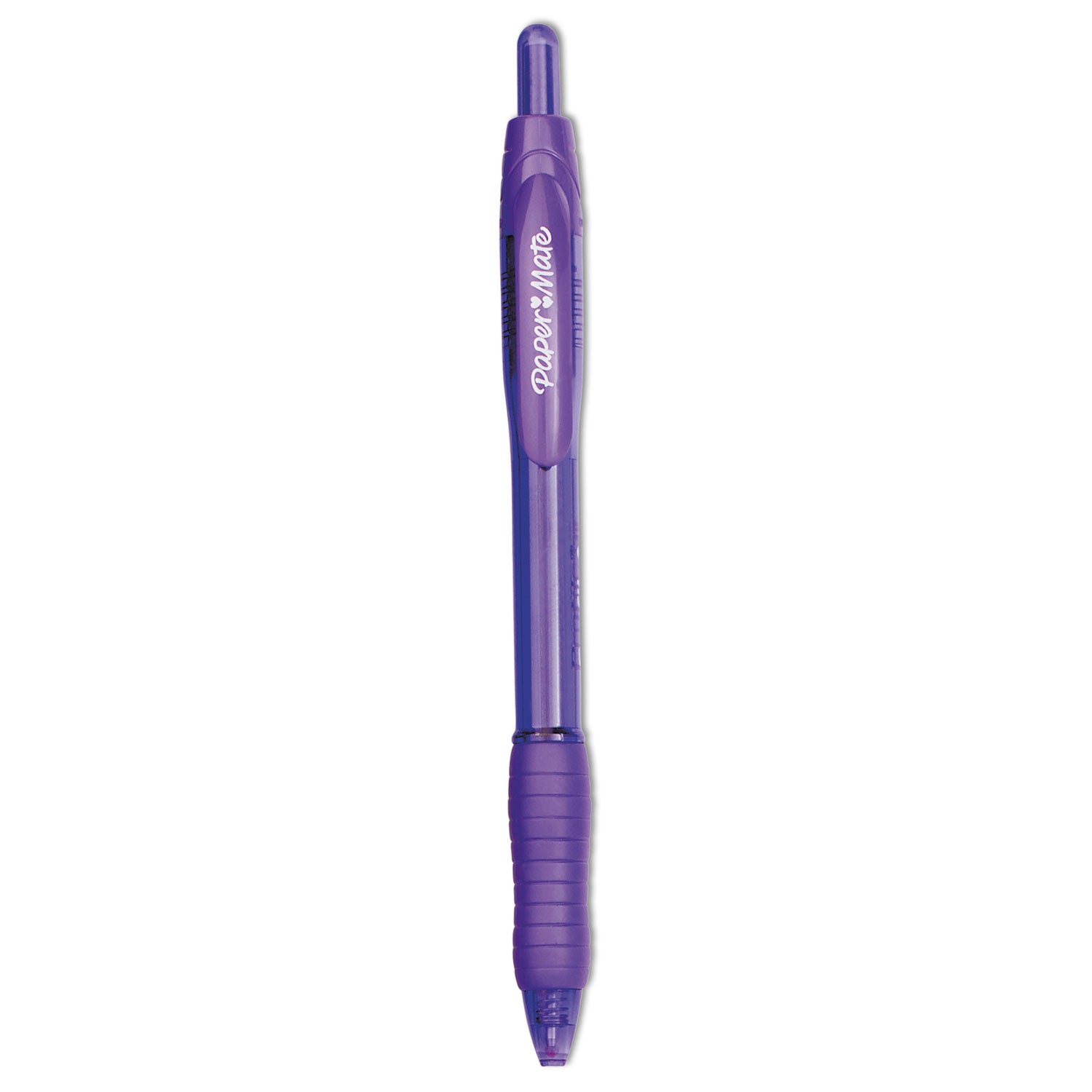 Profile Ballpoint Pen, Retractable, Bold 1.4 mm, Purple Ink, Purple ...