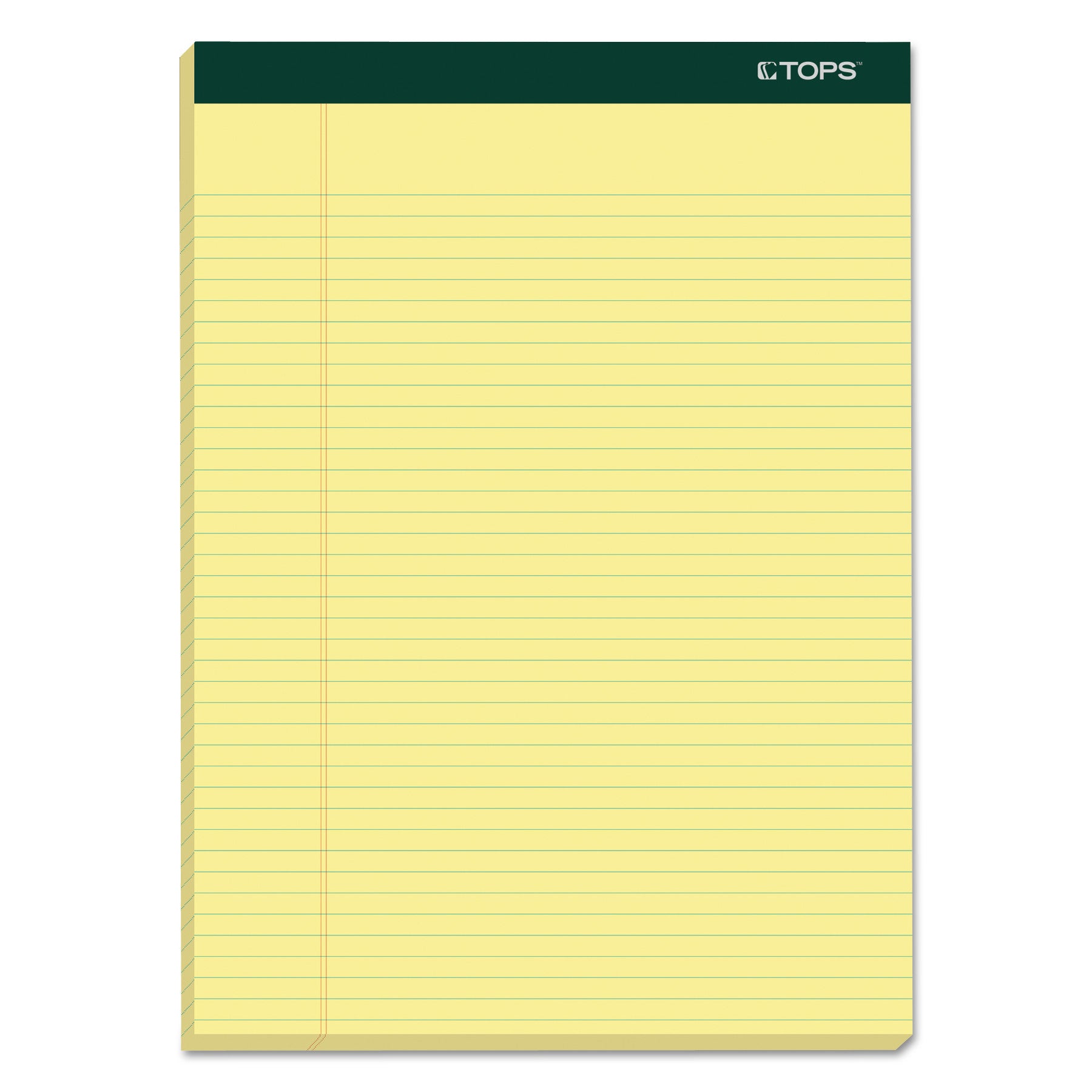 Double Docket Ruled Pads, Narrow Rule, 100 Canary-Yellow 8.5 x 11.75 ...