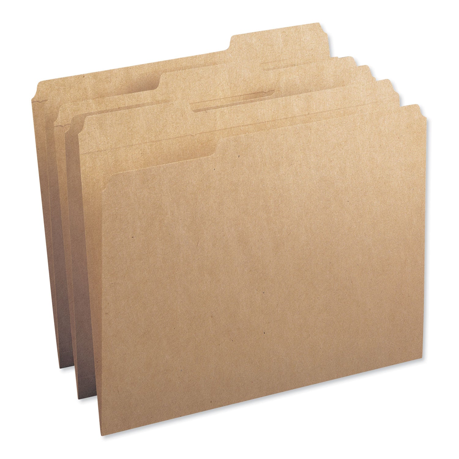 Heavyweight Kraft File Folder, 1/3-Cut Tabs: Assorted, Letter Size, 0. ...
