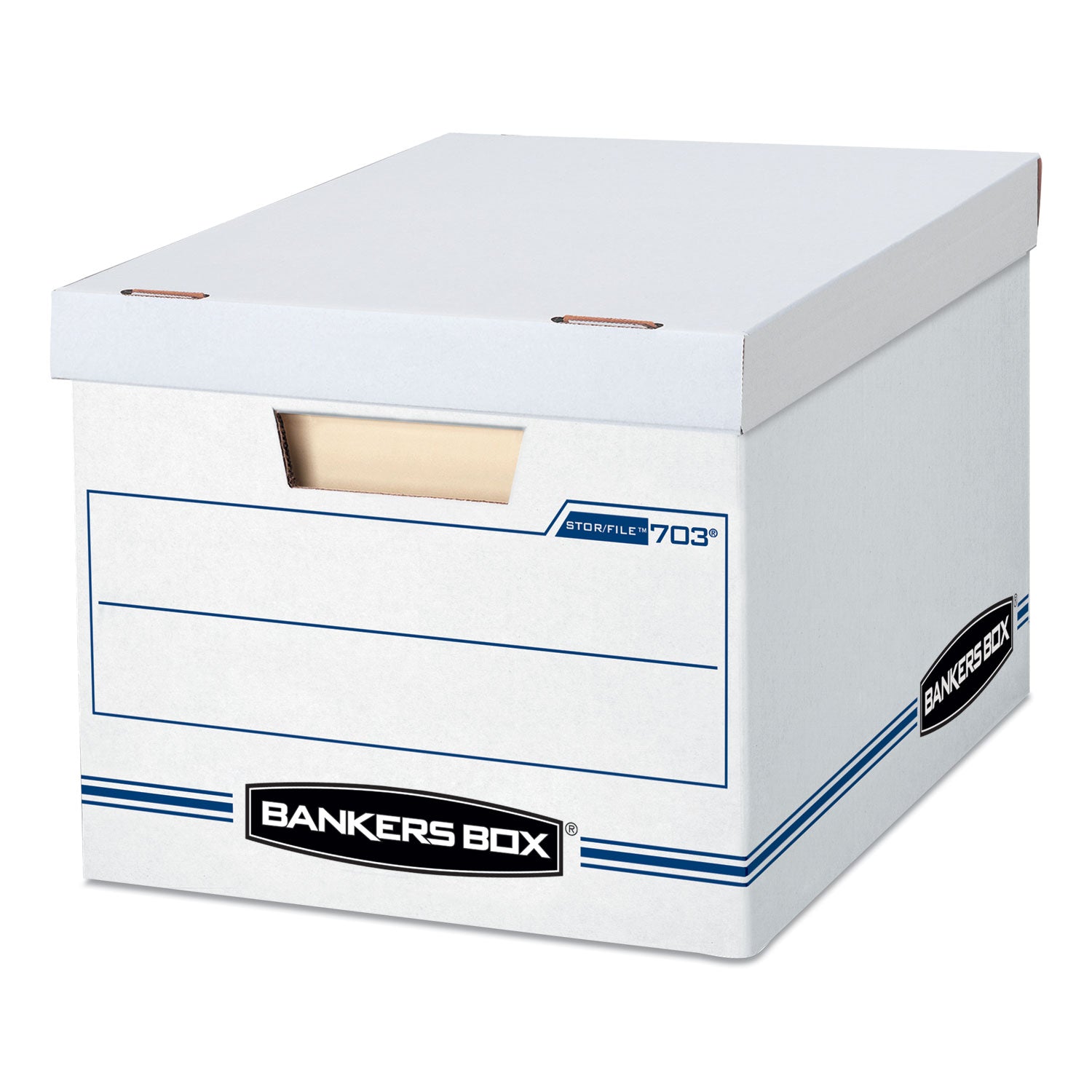 STOR/FILE Basic-Duty Storage Boxes, Letter/Legal Files, 12" x 16.25" x ...