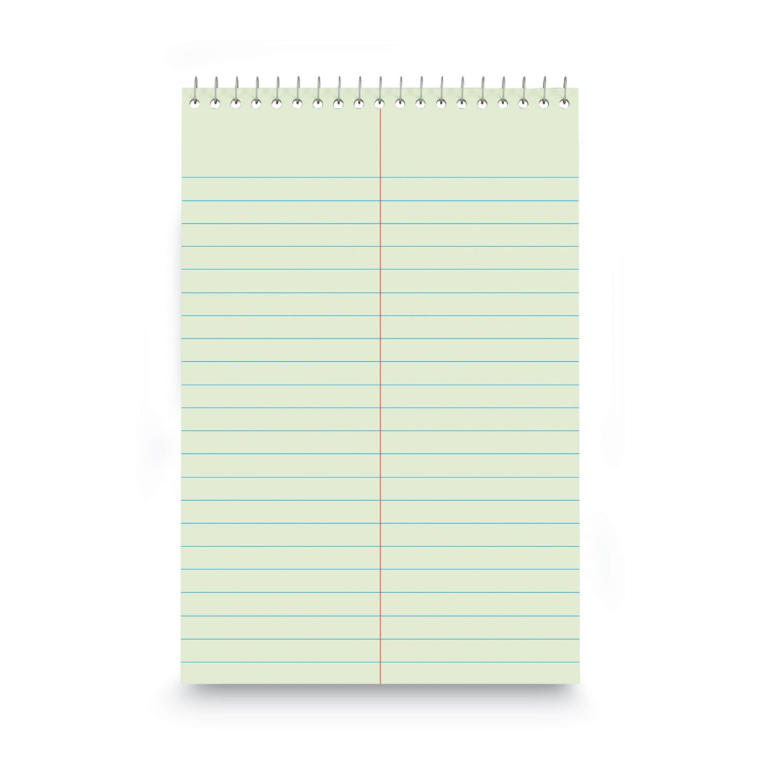 Steno Pads, Gregg Rule, Red Cover, 80 Green-Tint 6 x 9 Sheets by ...