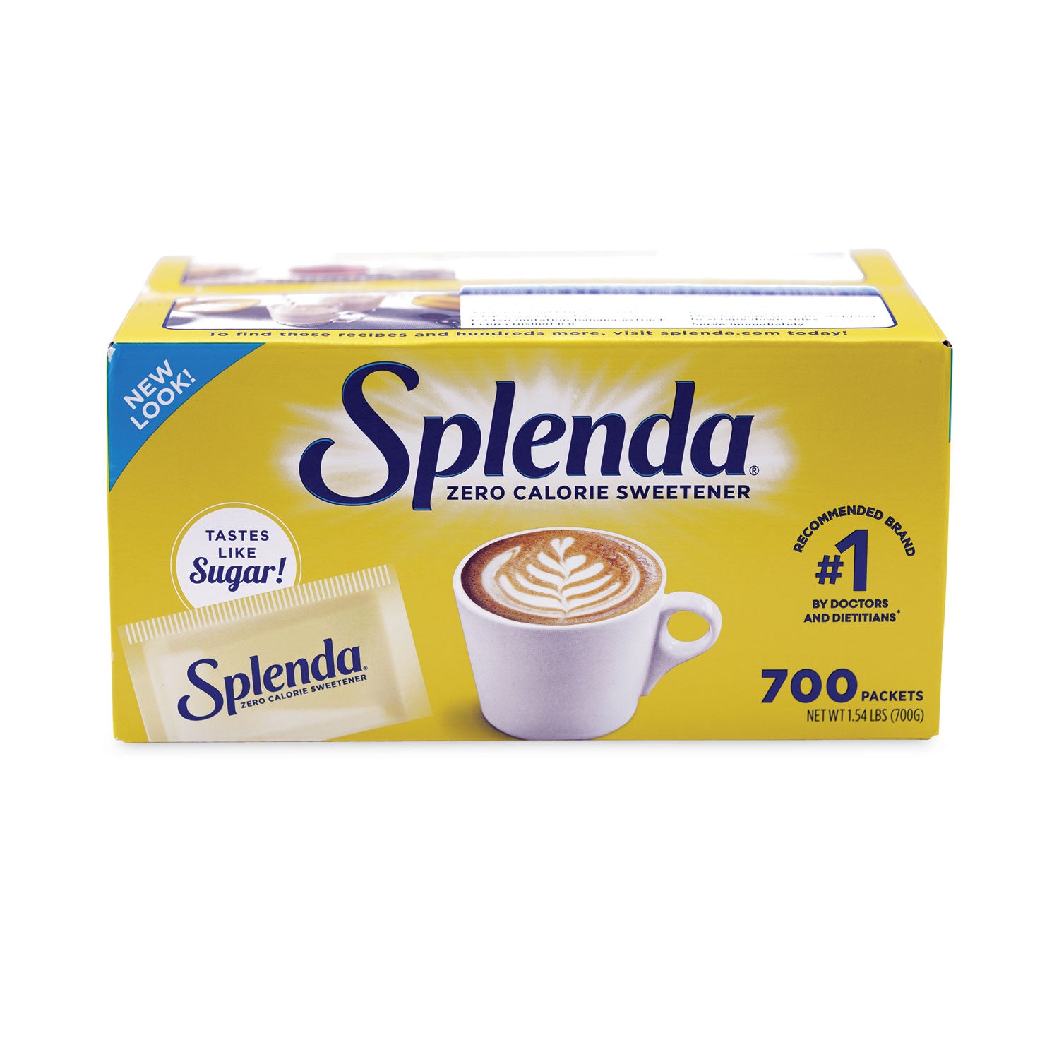 No Calorie Sweetener Packets, 700/Box by Splenda JOJ200094