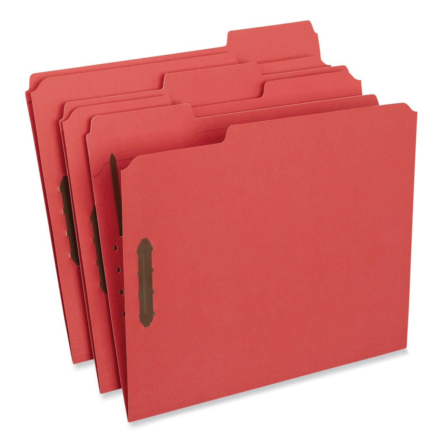 Deluxe Reinforced Top Tab Fastener Folders, 2 Fasteners, Letter Size ...
