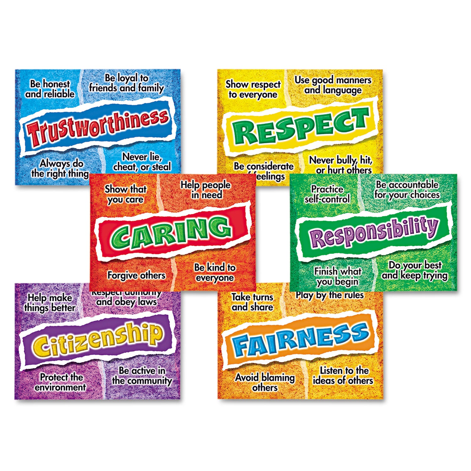 ARGUS Poster Combo Pack, "Character Choices", 13.5 x 19, 6 Posters/Pack ...